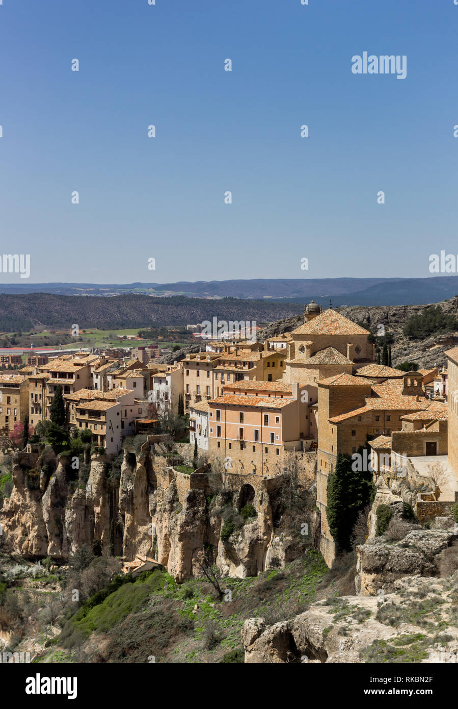 Spain cuenca view city on hi-res stock photography and images - Alamy