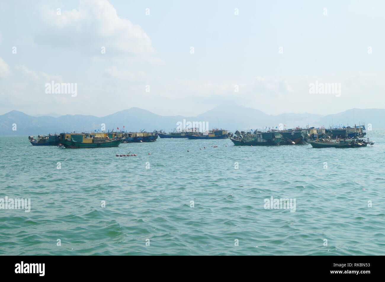 Shenzhen, China: the sea scenery of shekou port Stock Photo - Alamy