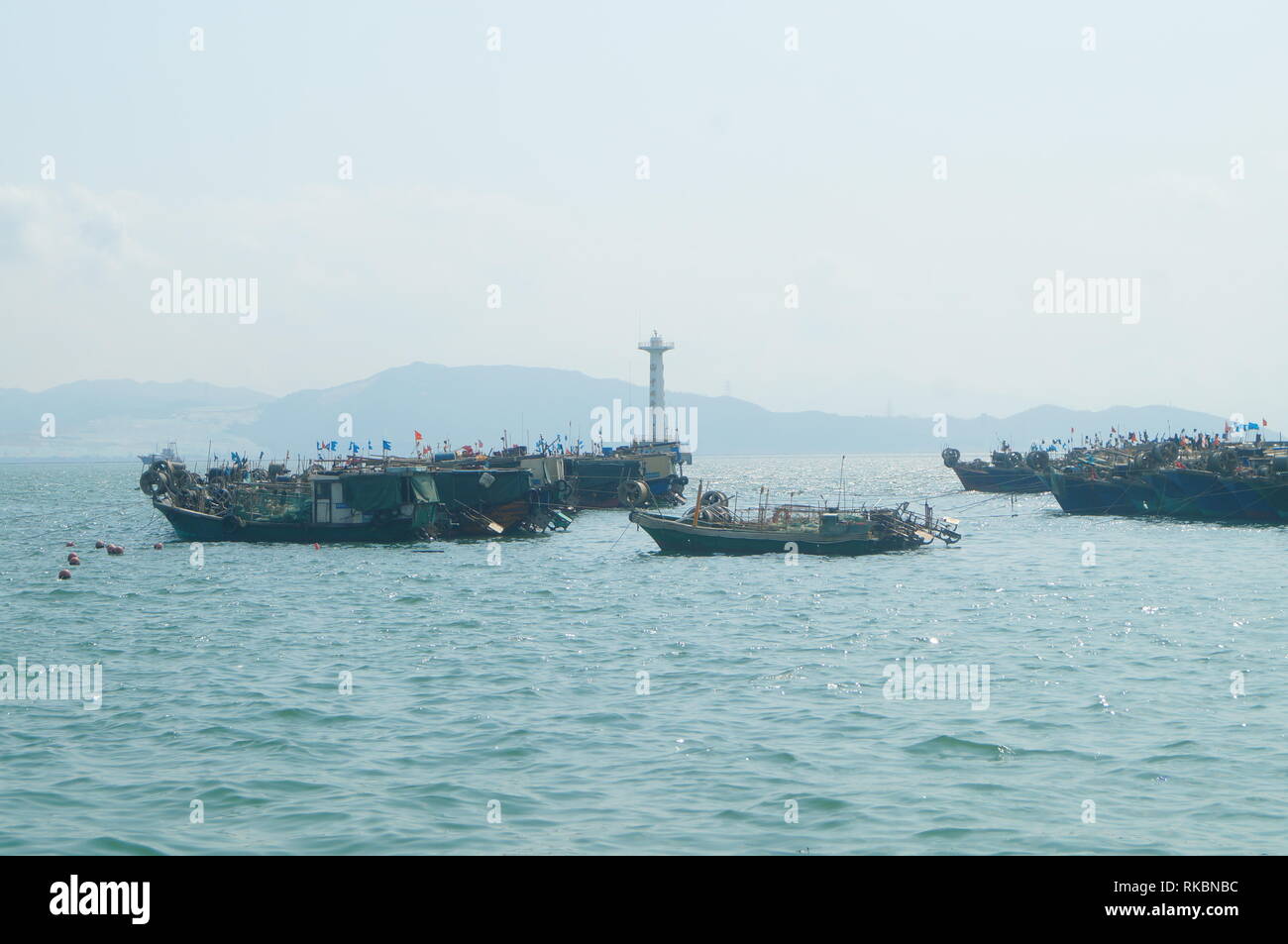 Shenzhen, China: the sea scenery of shekou port Stock Photo - Alamy