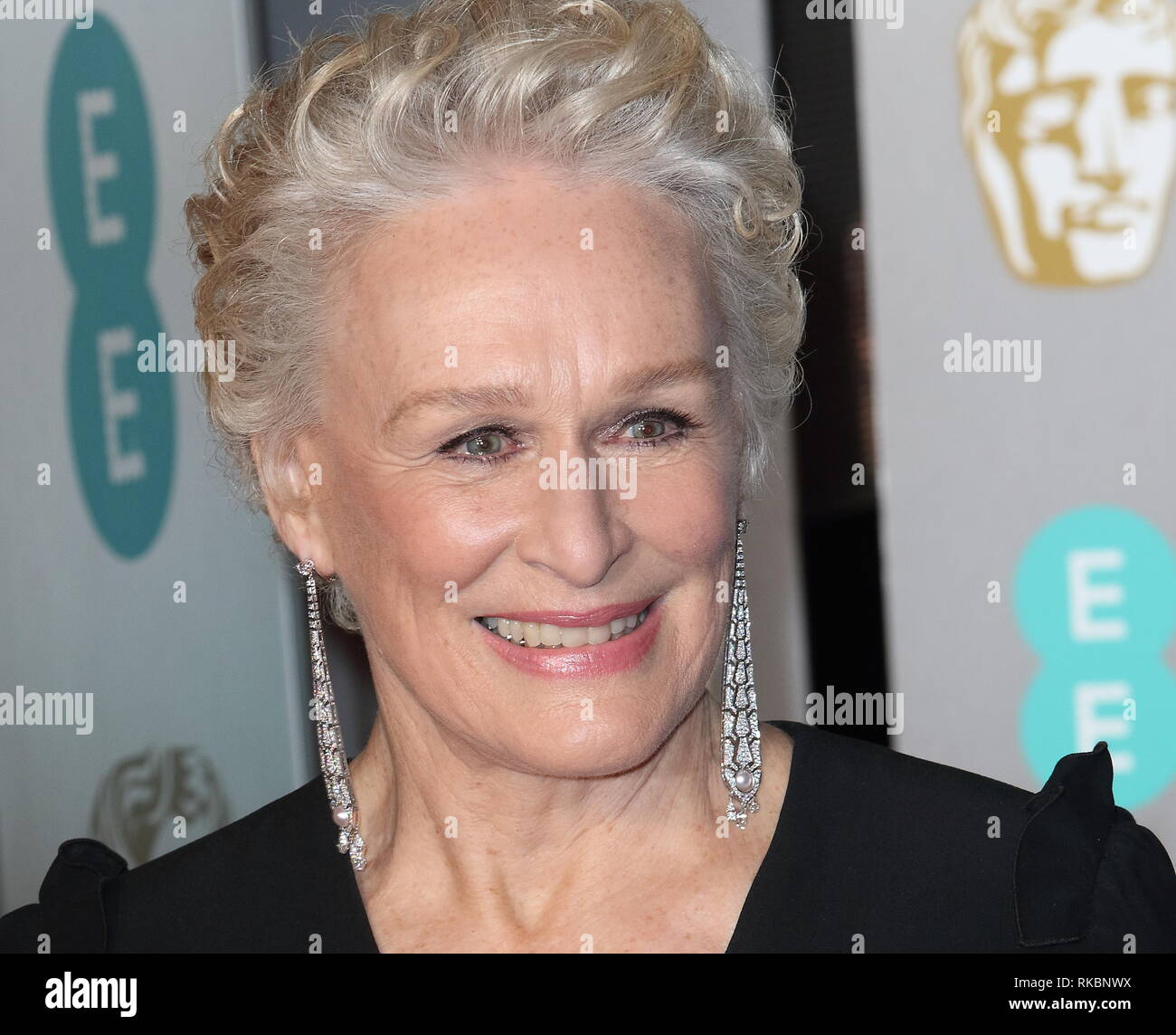 Glenn Close at the EE British Academy Film Awards at the Royal Albert ...