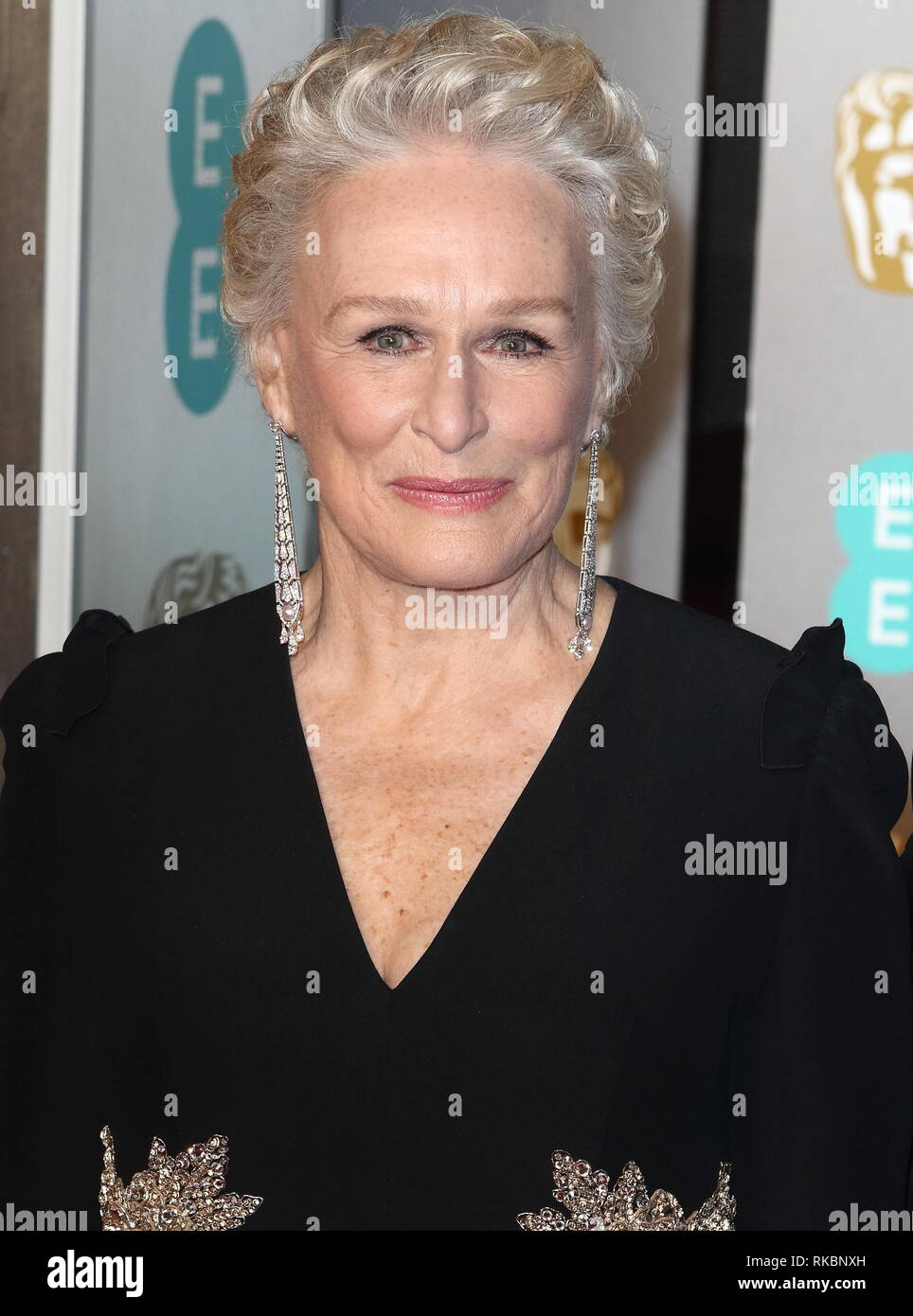Glenn Close at the EE British Academy Film Awards at the Royal Albert ...