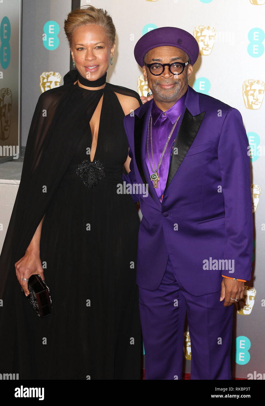 Spike Lee and Tonya Lewis at the EE British Academy Film Awards at the ...