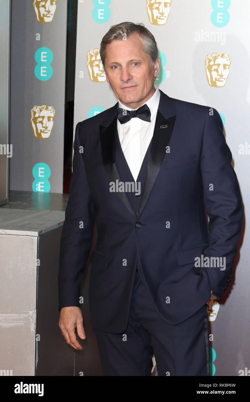 Viggo Mortensen at the EE British Academy Film Awards at the Royal ...