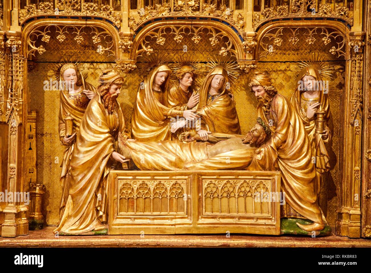 Champmol retable crucifixion hi-res stock photography and images - Alamy