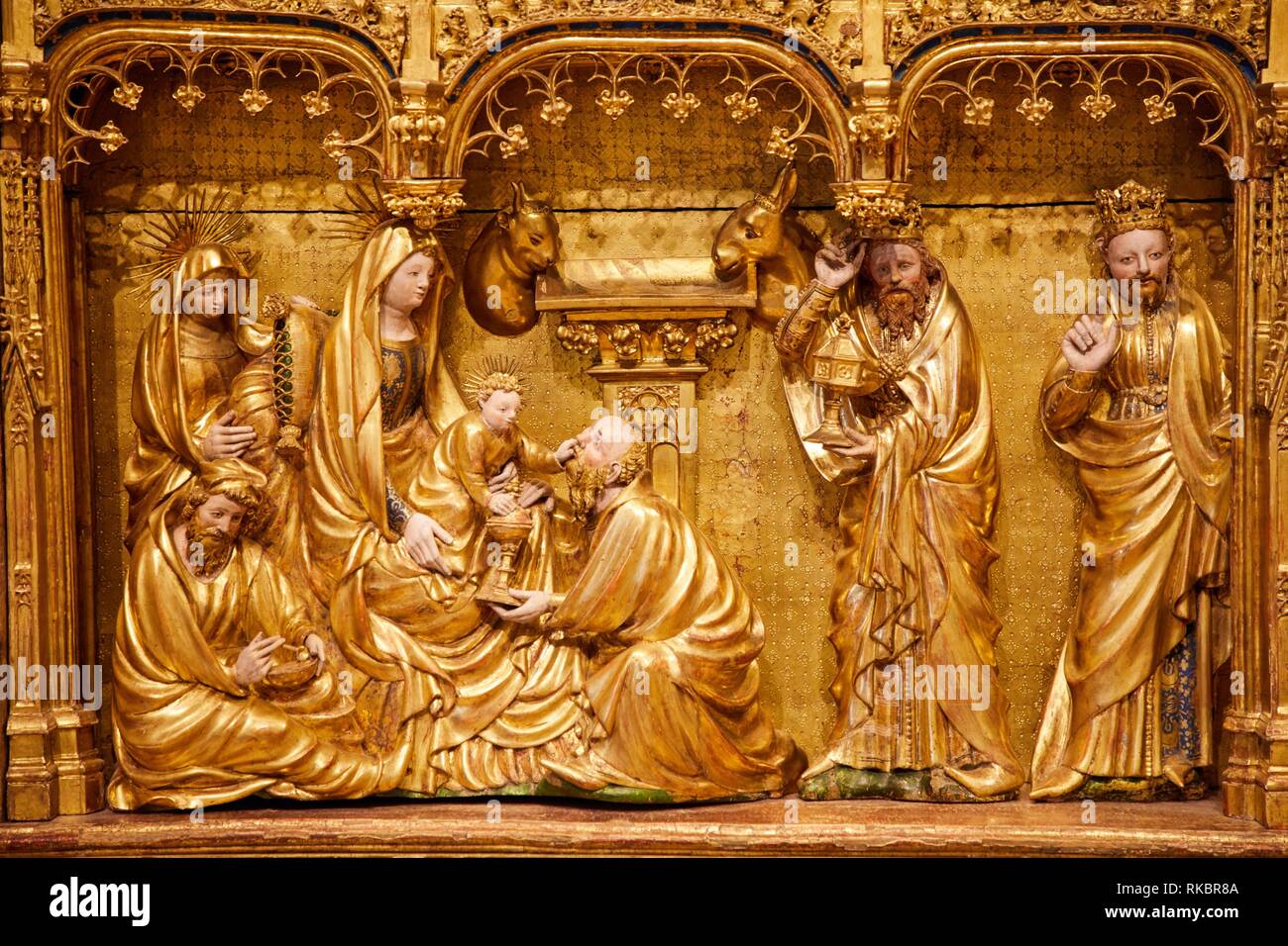 Champmol retable crucifixion hi-res stock photography and images - Alamy