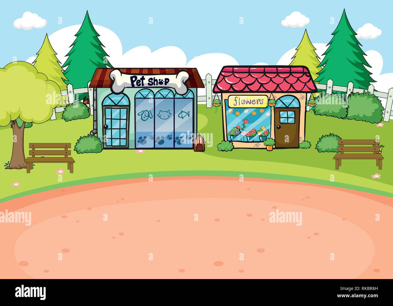 Store rural Stock Vector Images - Alamy