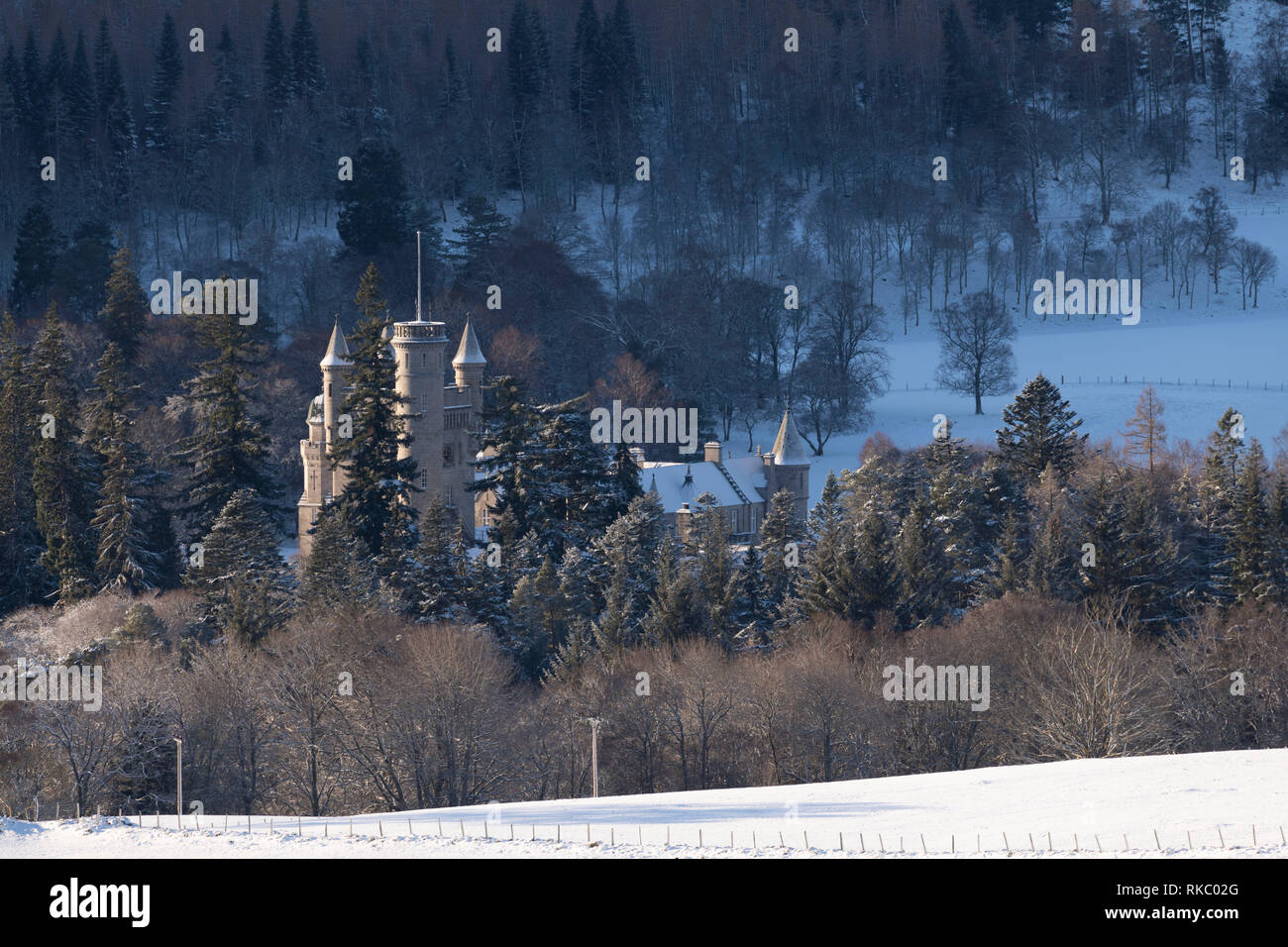 Balmoral castle winter hi-res stock photography and images - Alamy