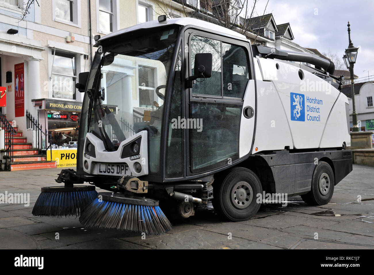 Johnston CX200 Compact street sweeper machine - Horsham, West Sussex ...