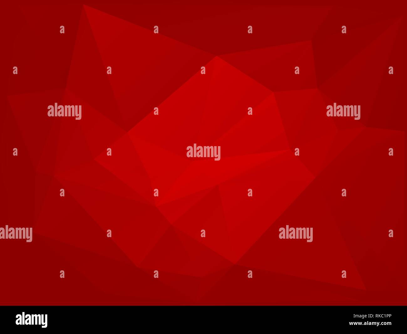 Red low poly background. Big triangles pattern, modern design ...