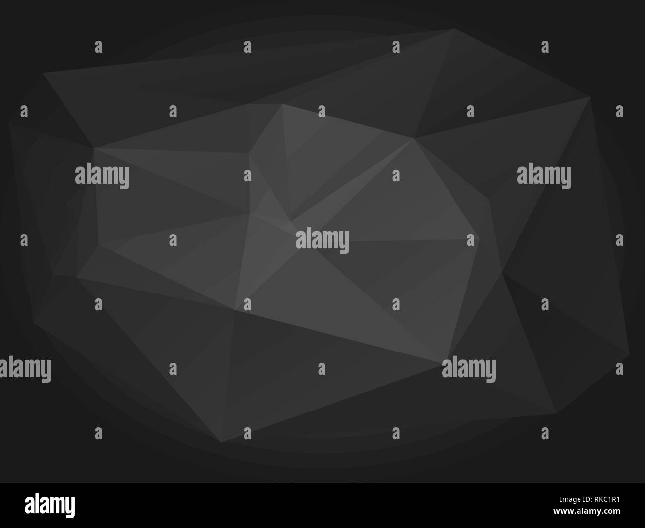 Dark gray low poly background. Big triangles pattern, modern design ...