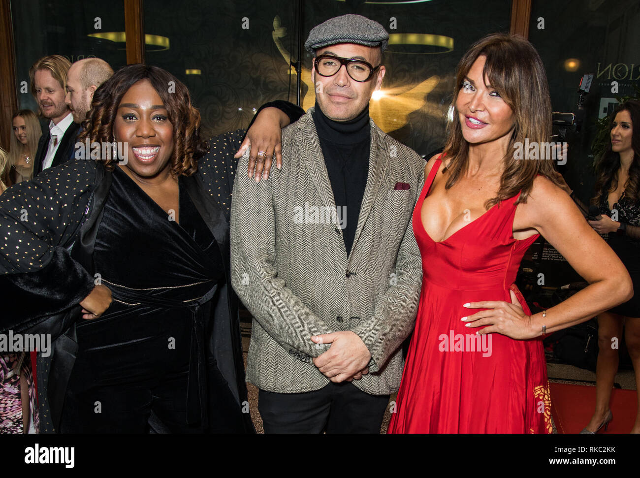 Celebrities arrive at the Gold Movie Awards International Film Festival held at Regents Street ...