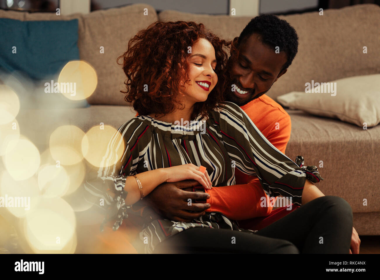 Chilling together hi-res stock photography and images - Alamy