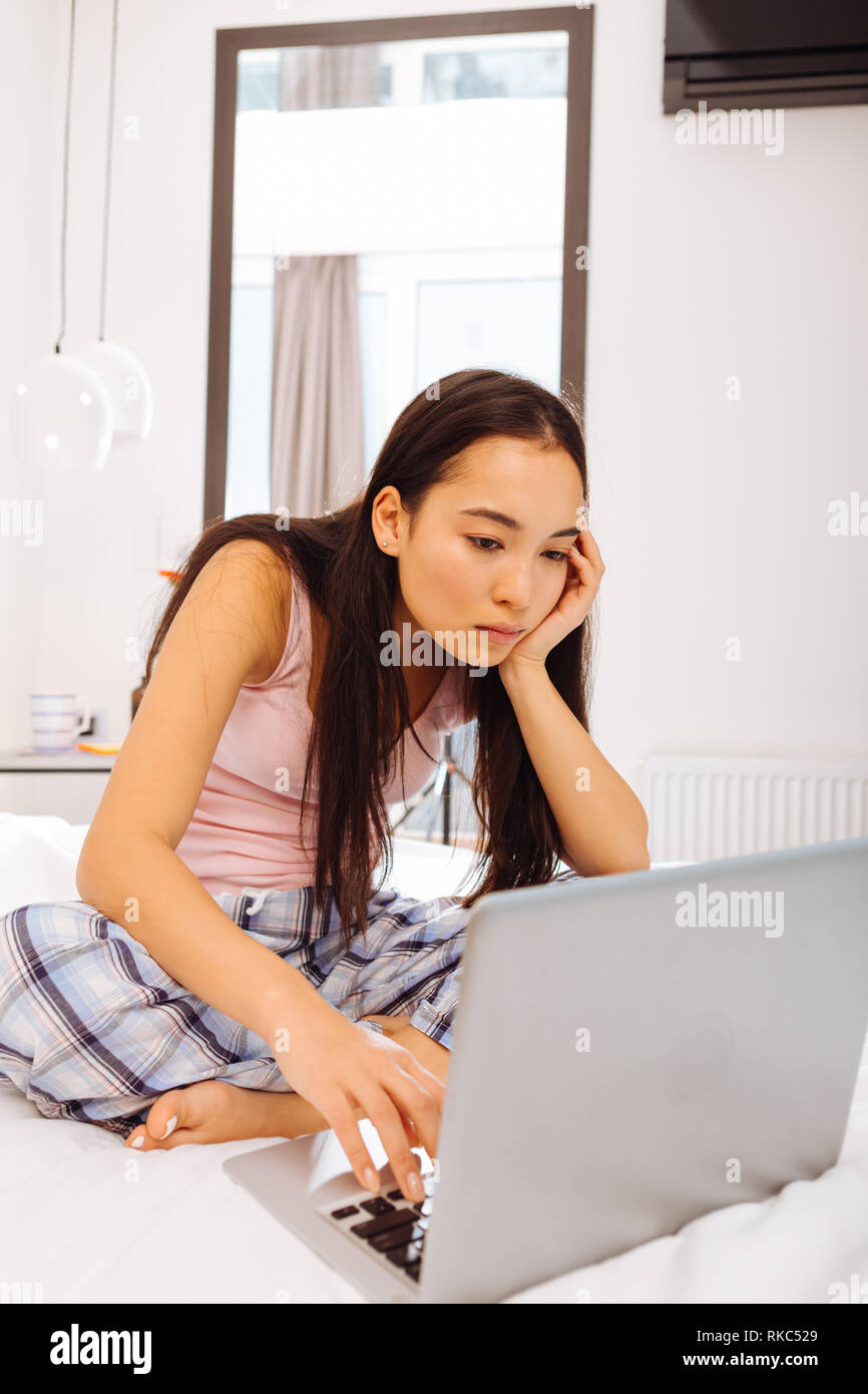 Freelancer feeling busy and overloaded while working from home Stock ...