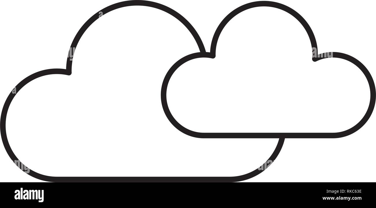 Cloud Computing Server With Arrow Download Vector Illustration Design