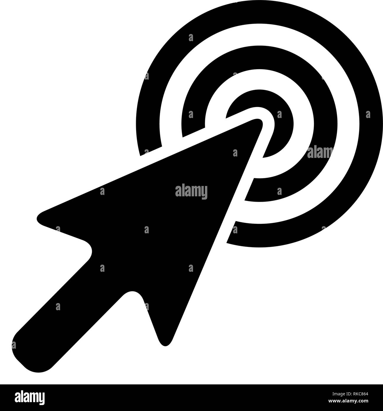 arrow mouse pointer icon vector illustration design Stock Vector Image ...