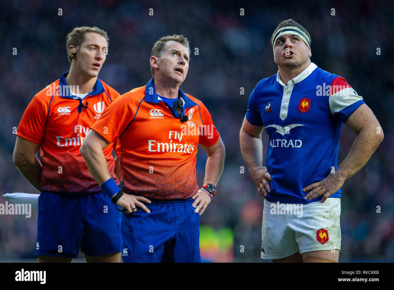 Nigel owens rugby ref hi-res stock photography and images - Alamy