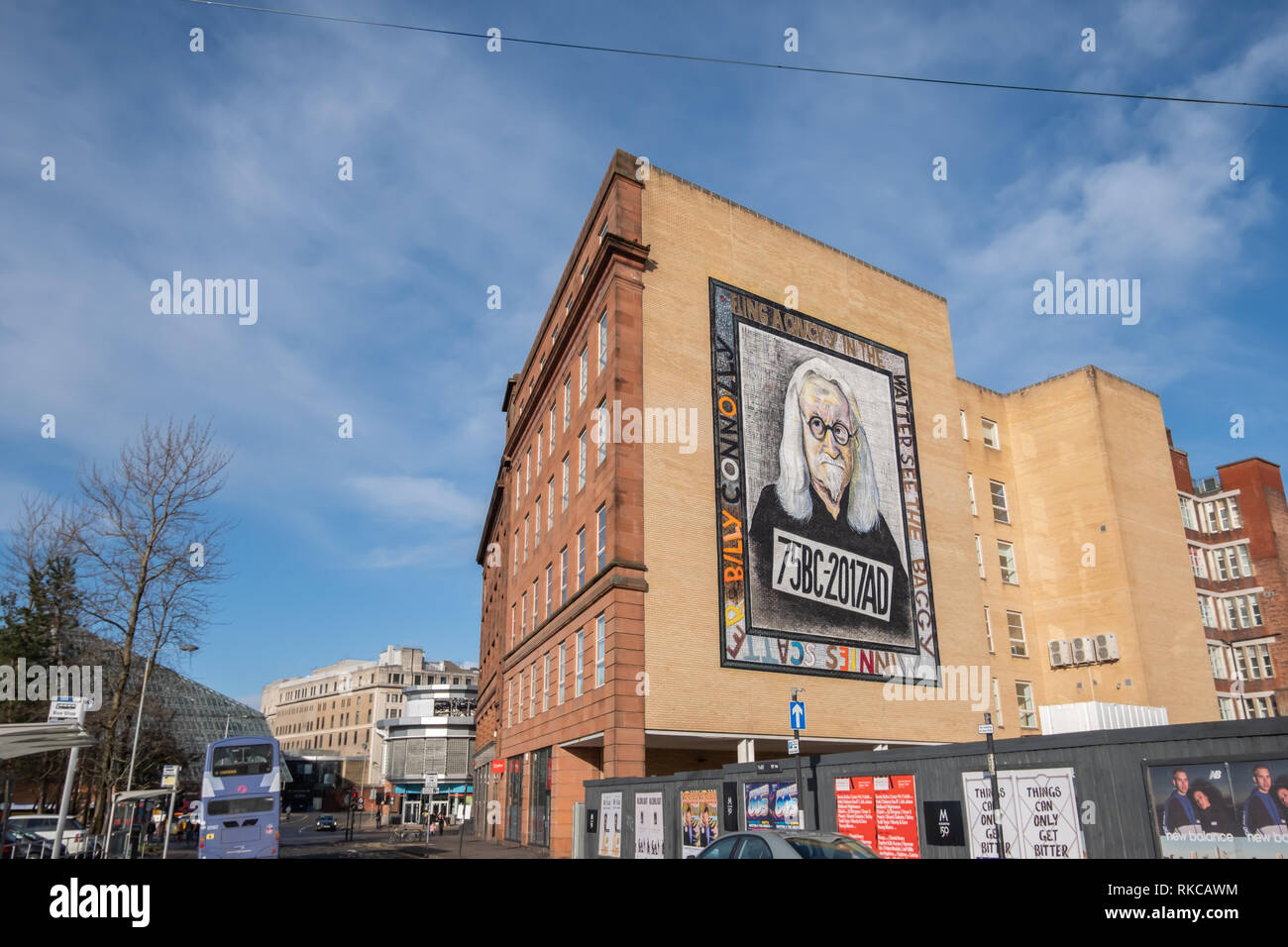 Billy connolly city murals hi-res stock photography and images - Alamy