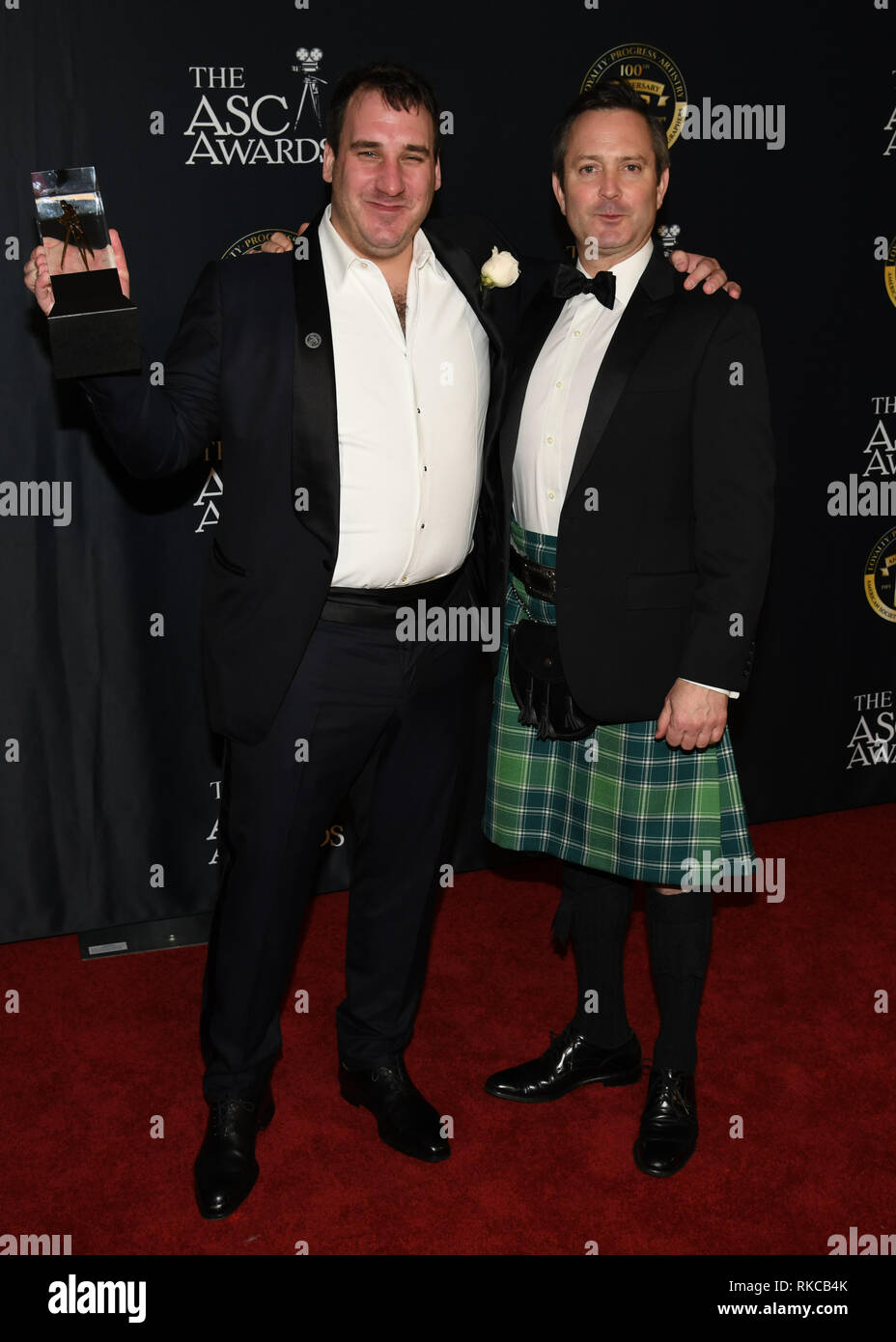February 10, 2019 - Hollywood, California, USA - JOHN FRIEND and THOMAS ...
