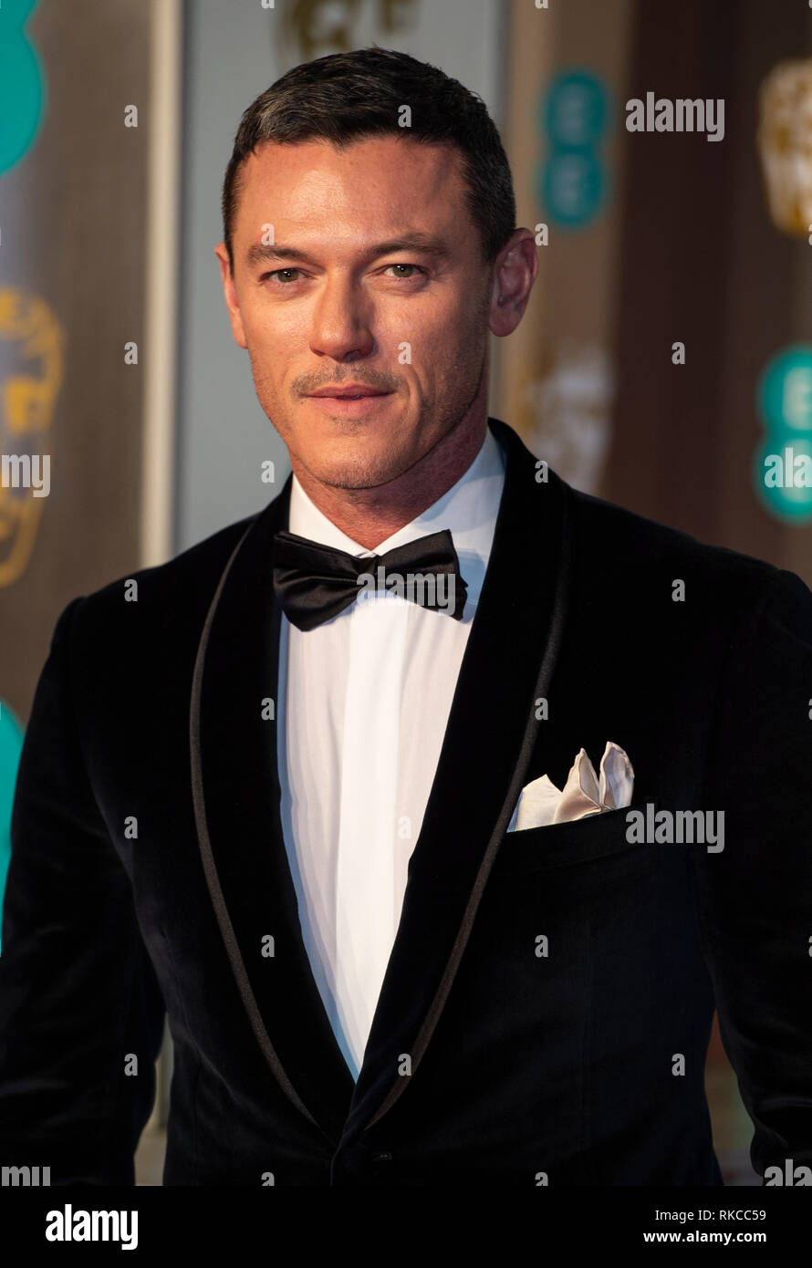 London, UK. 10th Feb, 2019. Luke Evans attends the EE British Academy ...