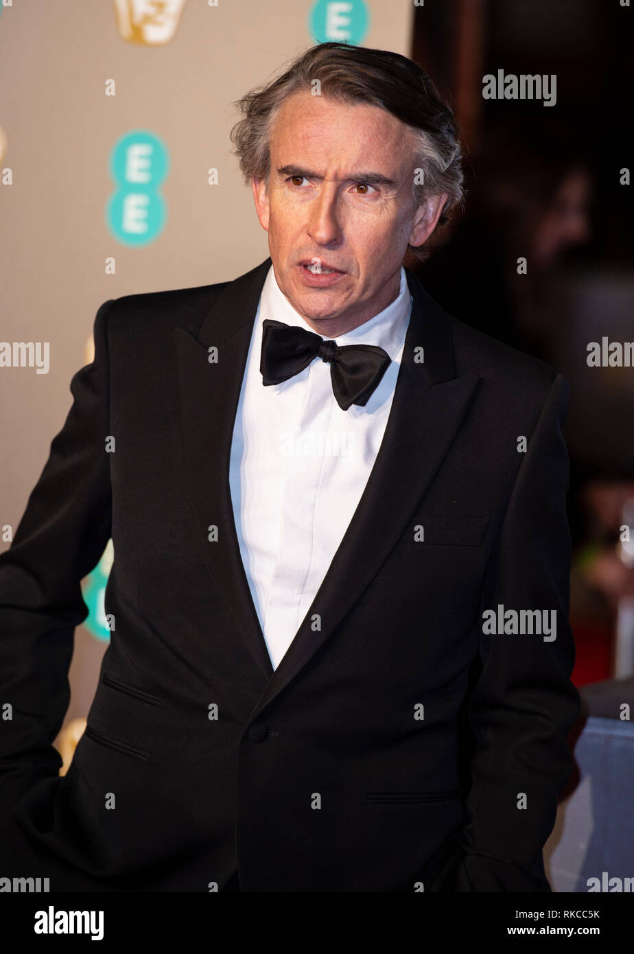 London, UK. 10th Feb, 2019. Steve Coogan attends the EE British Academy ...