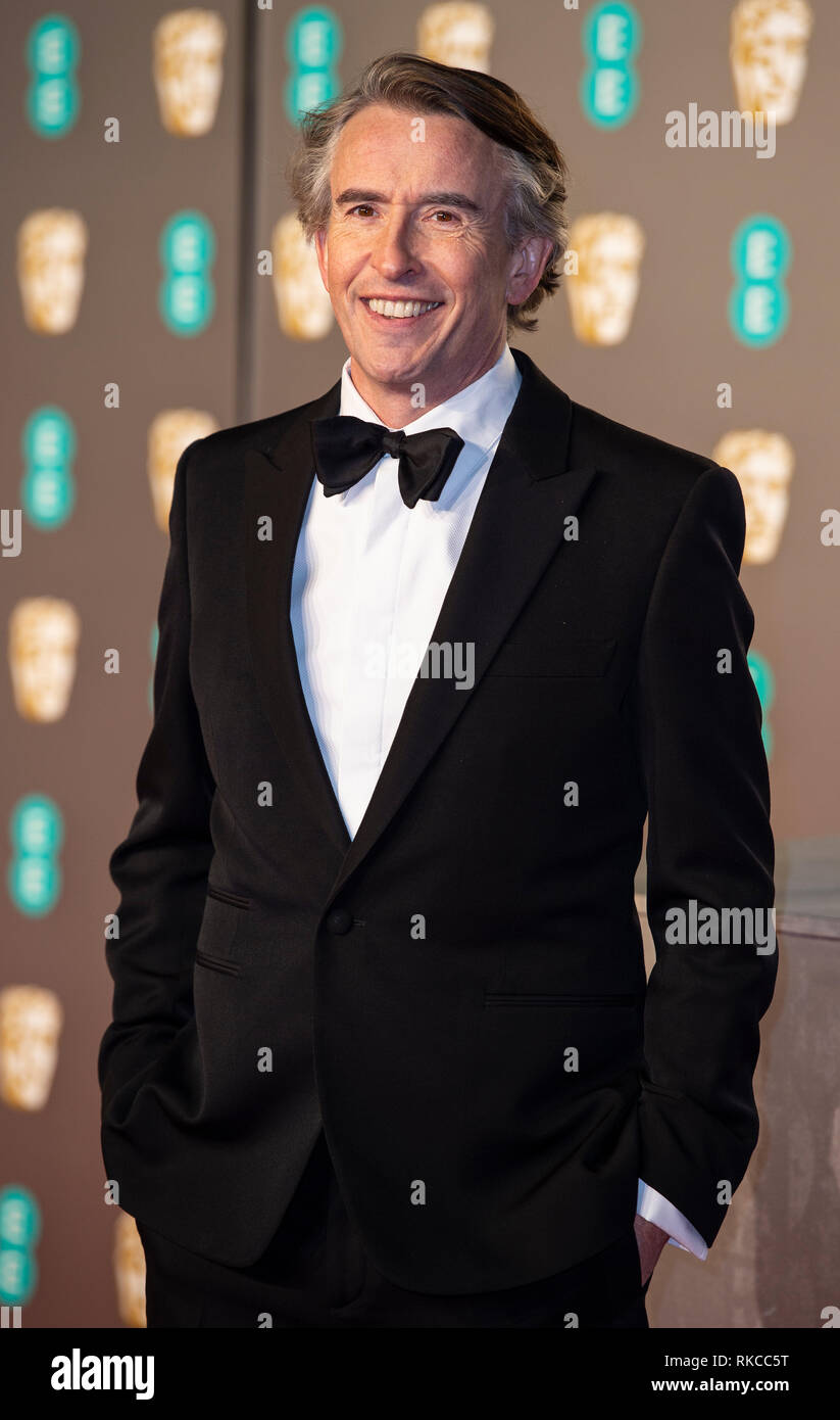 London, UK. 10th Feb, 2019. Steve Coogan attends the EE British Academy ...