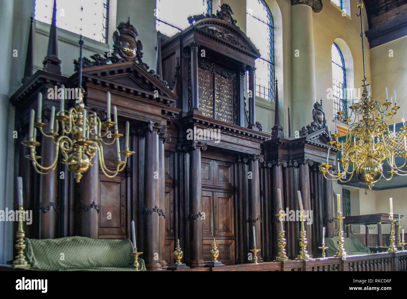 Torah scrolls ark hi-res stock photography and images - Alamy