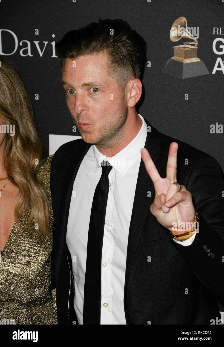 BEVERLY HILLS, CA- FEBRUARY 09: Ryan Tedder at the Clive Davis Pre ...