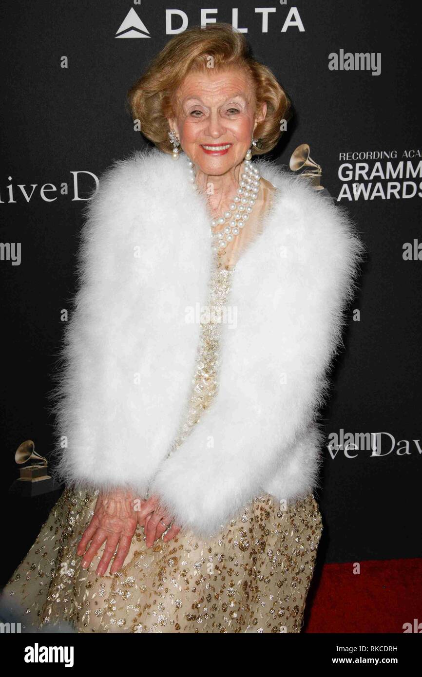 BEVERLY HILLS, CA- FEBRUARY 09: Barbara Davis at the Clive Davis Pre ...