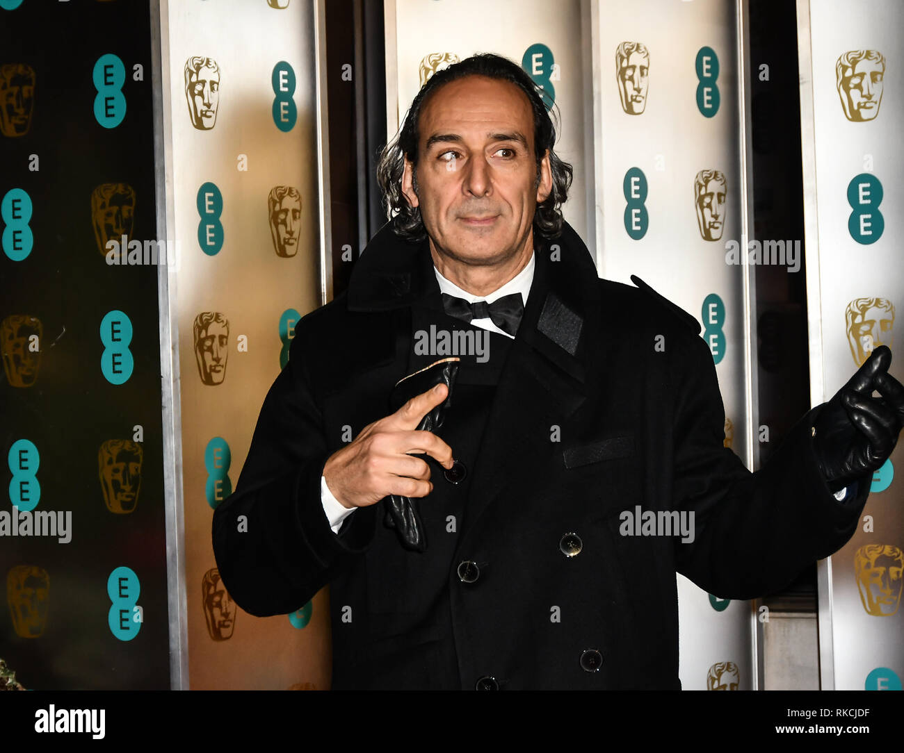 London, UK. 10th Feb, 2019. Alexandre Desplat Arrivers at EE British ...