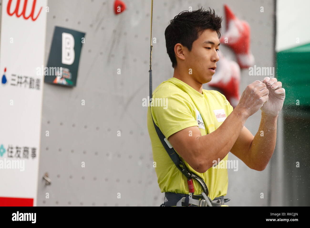Tokyo, Japan. 10th Feb, 2019. Rei Sugimoto Sport Climbing : The 1st ...