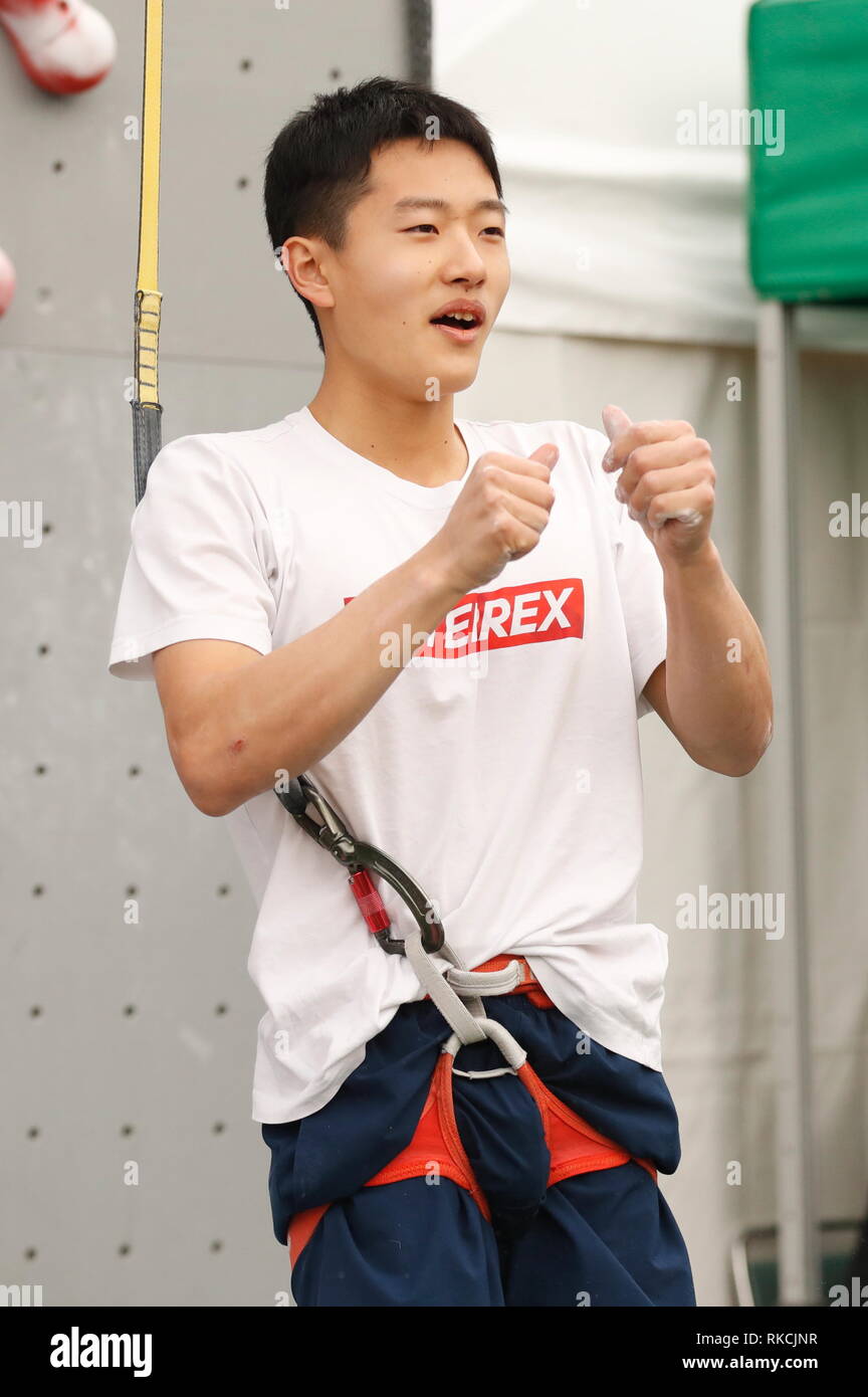Tokyo, Japan. 10th Feb, 2019. Ryoei Nukui Sport Climbing : The 1st ...
