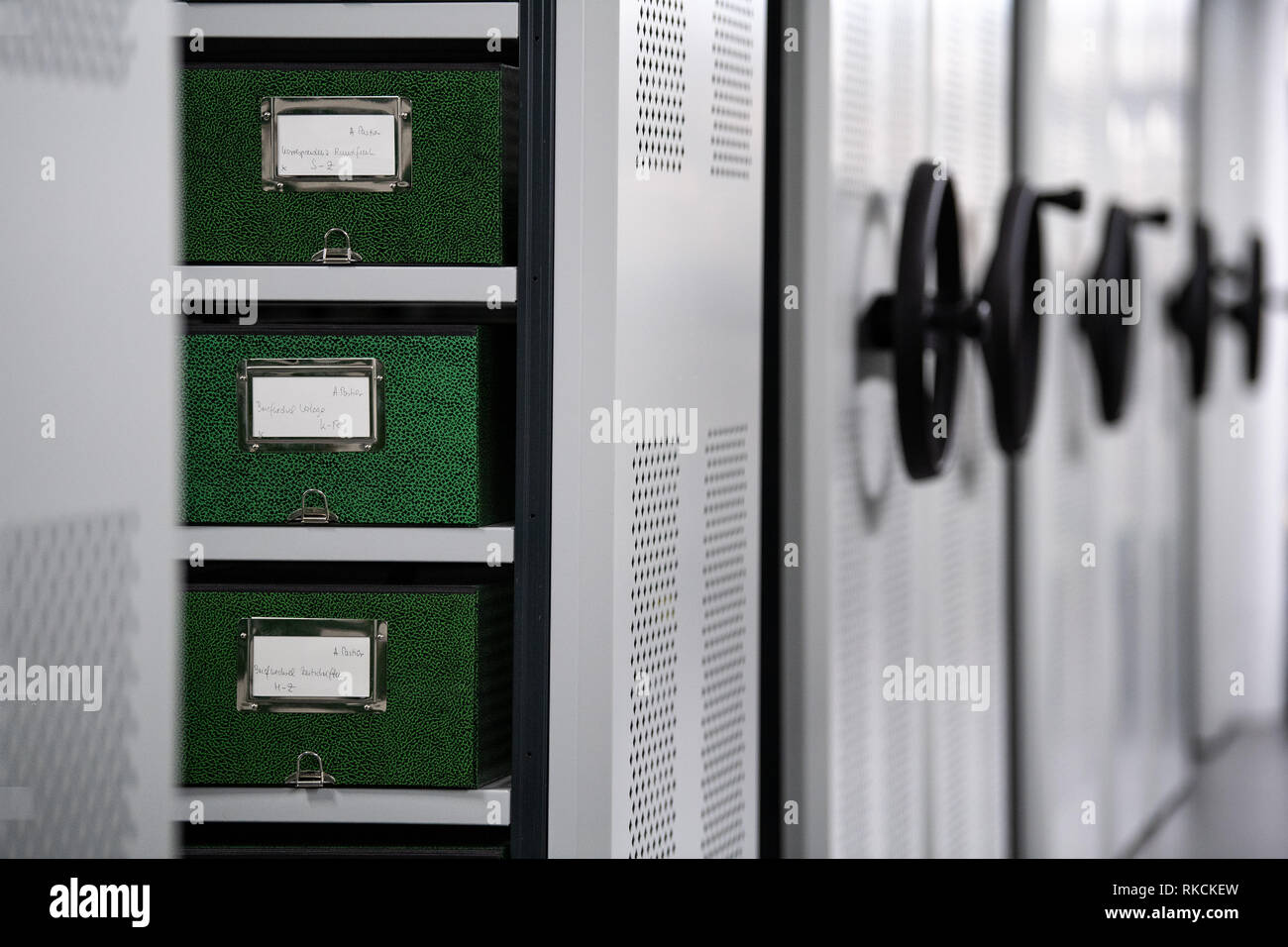 Archive boxes hi-res stock photography and images - Alamy