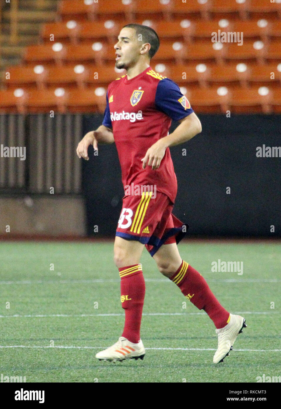 February 10, 2019 - Real Salt Lake midfielder Justin Portillo #43 ...