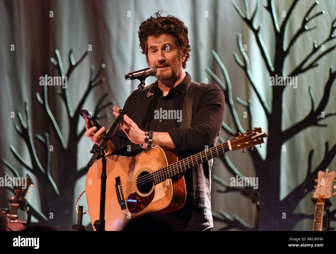 Atlanta, GA, USA. 10th Feb, 2019. Matt Nathanson on stage for Matt ...