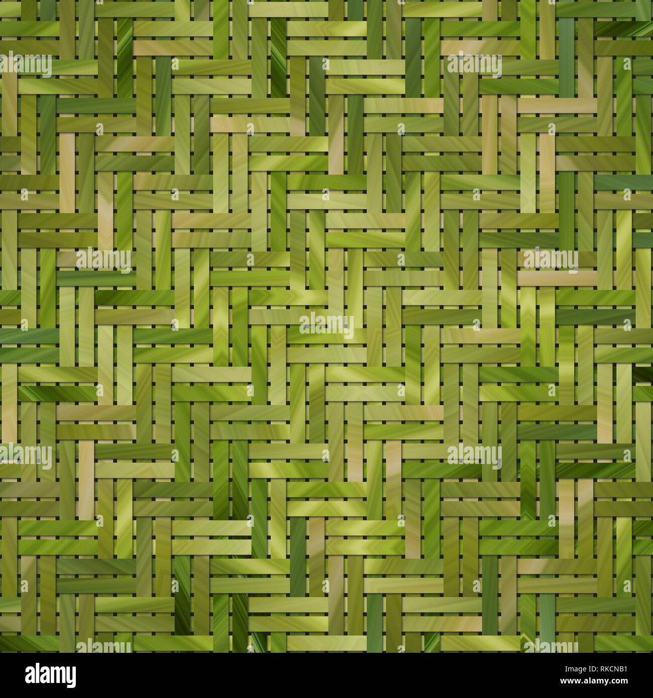 Abstract background with woven mat or rattan, virtual geometric pattern ...