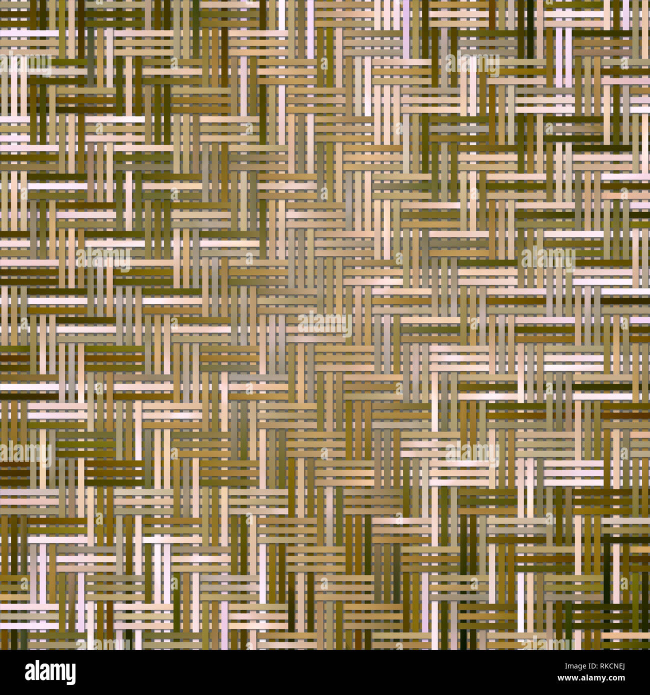 Illustrations of woven mat or rattan, virtual geometric pattern. For ...