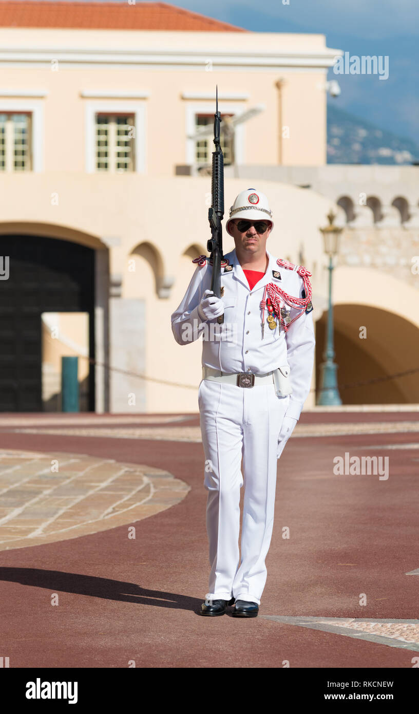 Entrance royal palace in monte carlo hi-res stock photography and ...