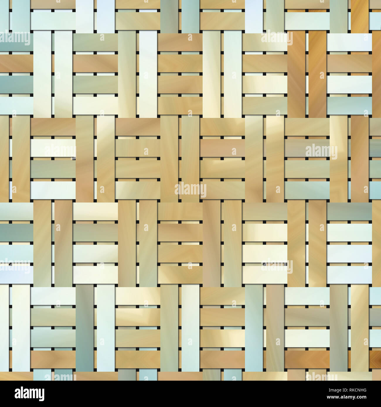 Woven mat or rattan background virtual geometric pattern, for graphic ...