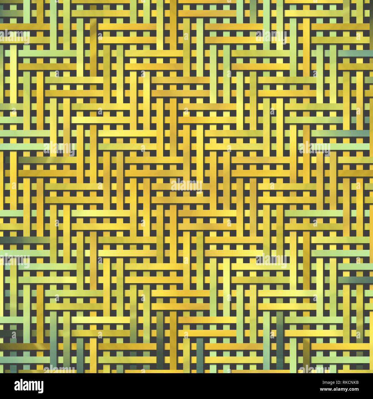 Abstract background with woven mat or rattan, virtual geometric pattern ...