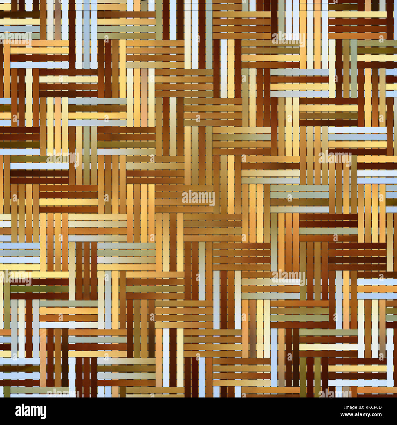 Background or backdrop, woven mat or rattan virtual geometric pattern ...