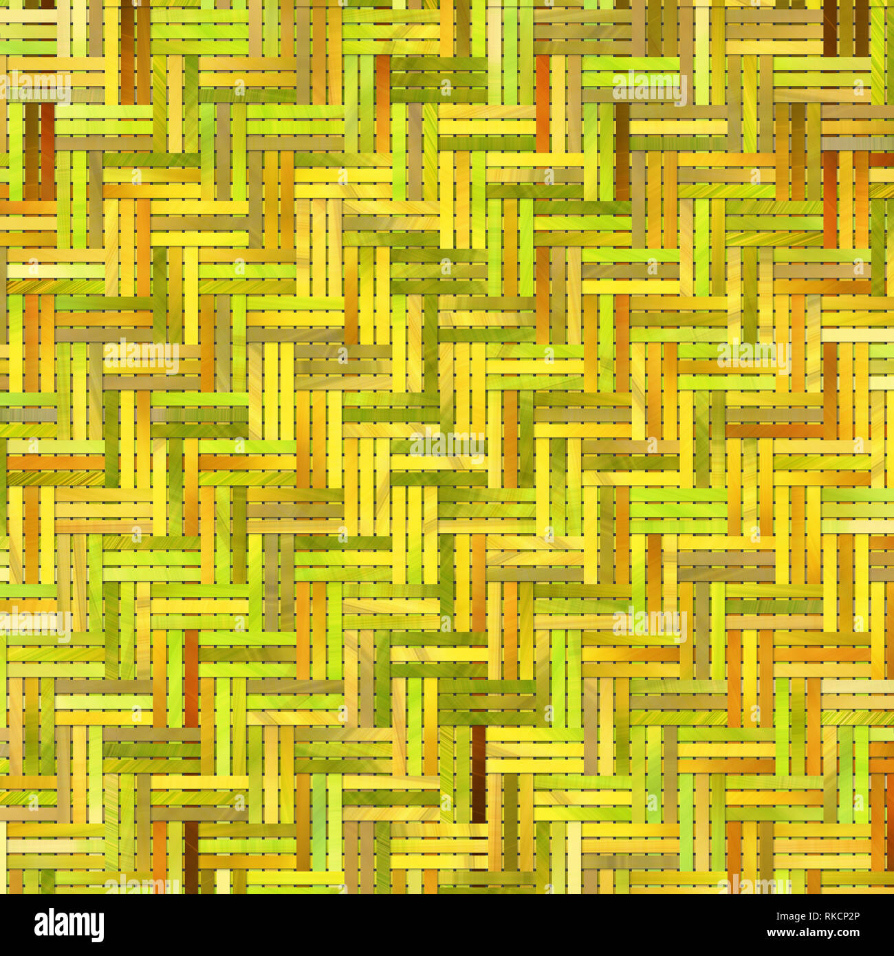 Woven mat or rattan background virtual geometric pattern, for graphic ...