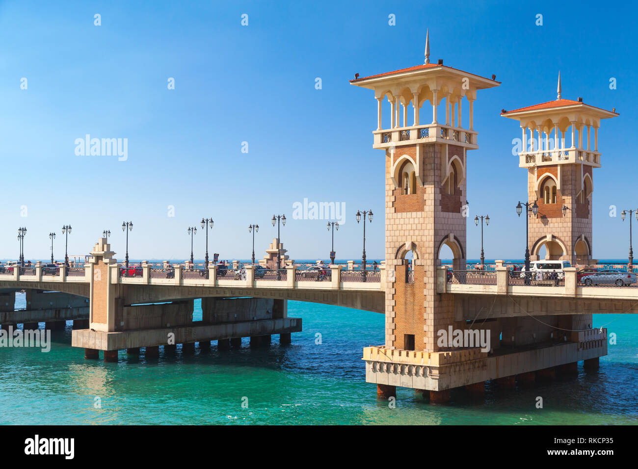 Stanley Bridge is a 400 meter-long Egyptian monument, popular landmark ...