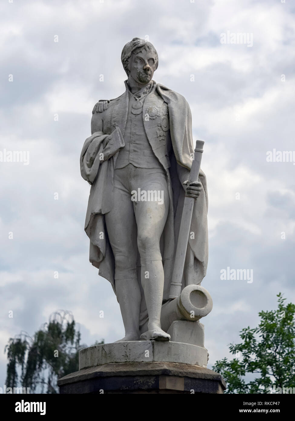 Lord nelson memorial statue hi-res stock photography and images - Alamy