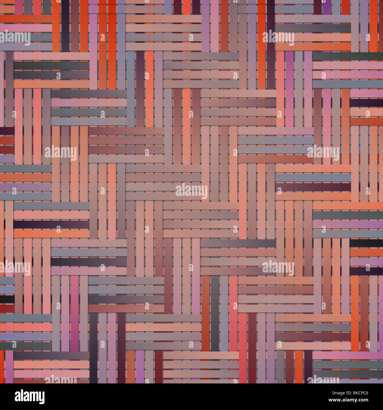 Virtual geometric pattern woven mat or rattan illustrations background ...