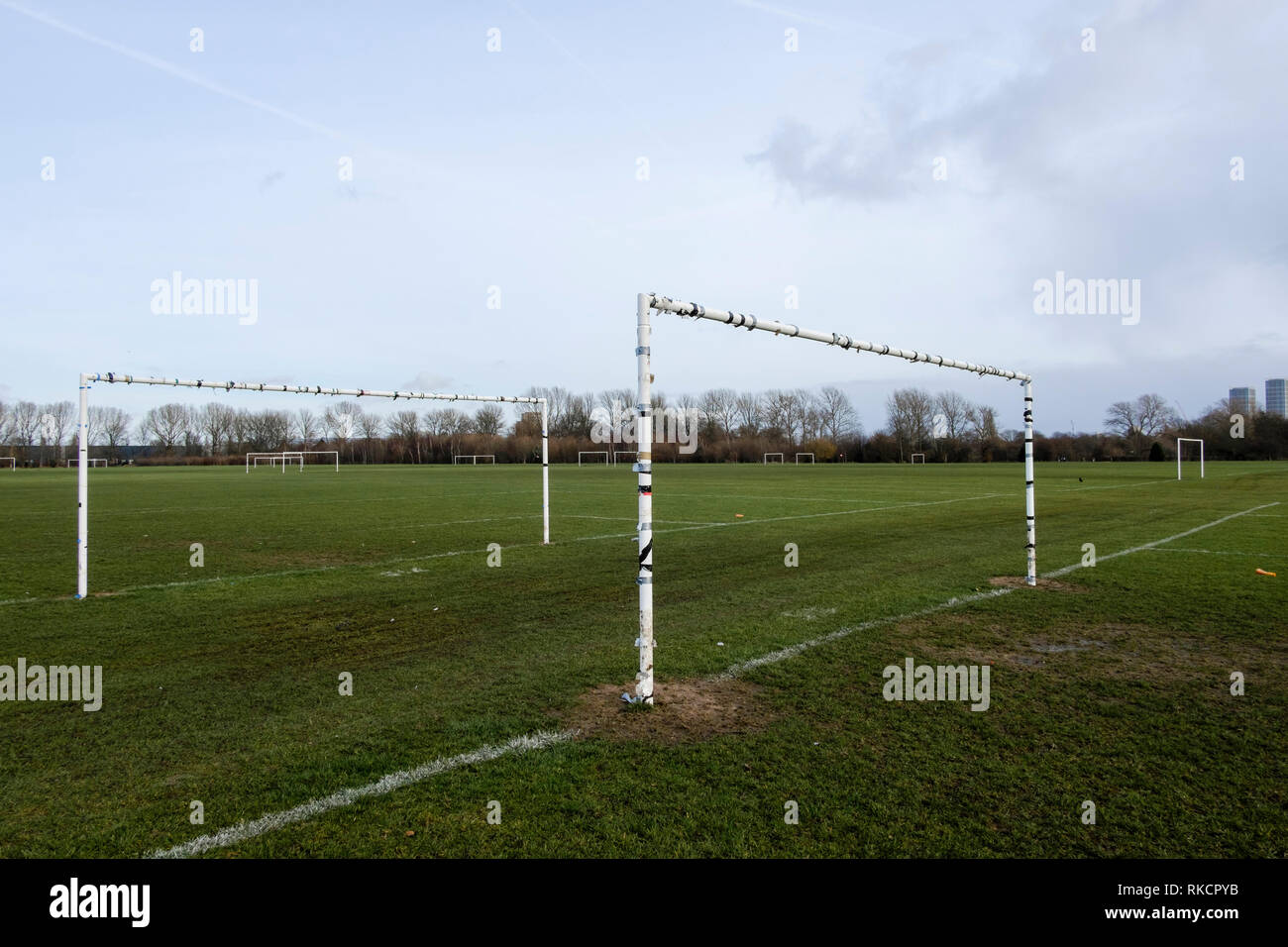 Football pitches hi-res stock photography and images - Alamy