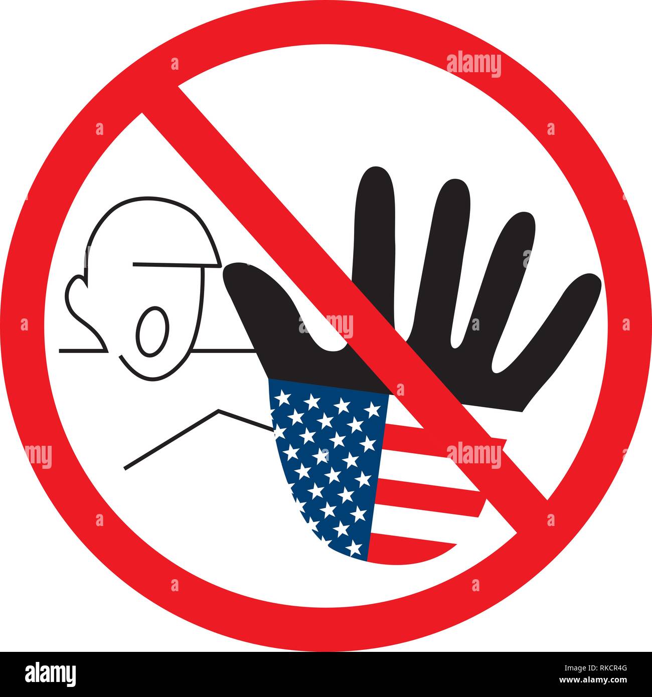 Hand toll Stock Vector Images - Alamy