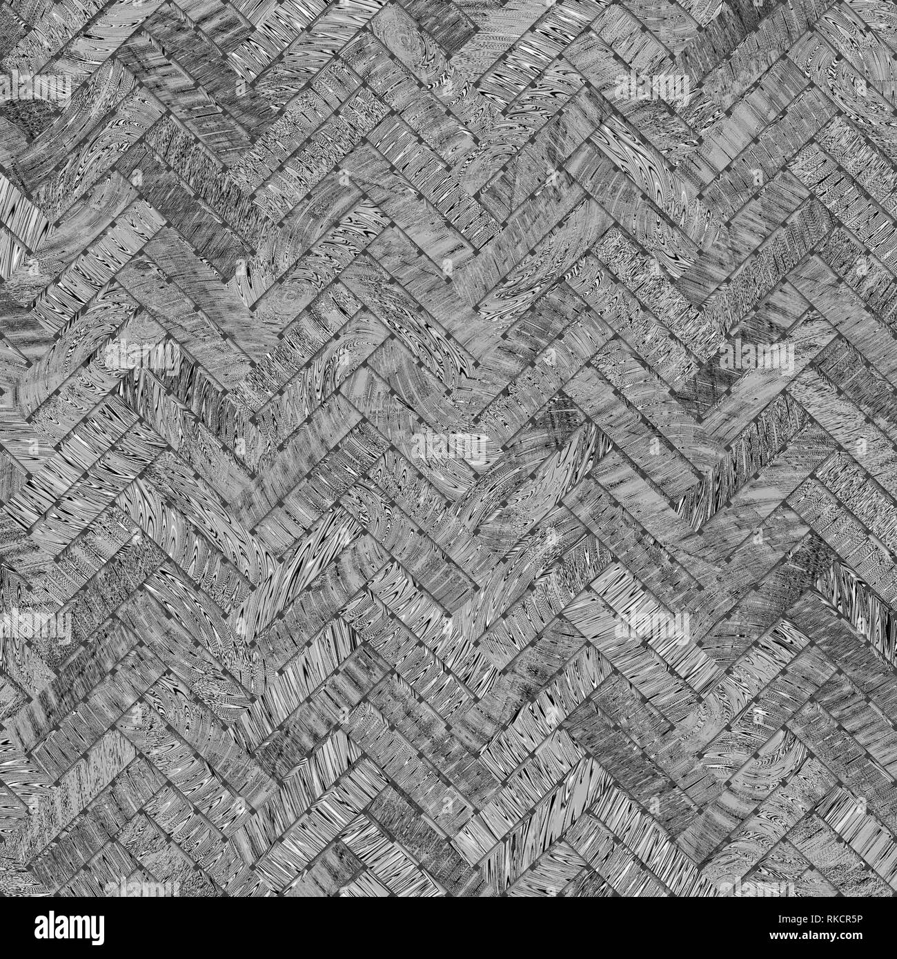 Gray or black and white b&w Abstract woven mat or rattan illustrations ...