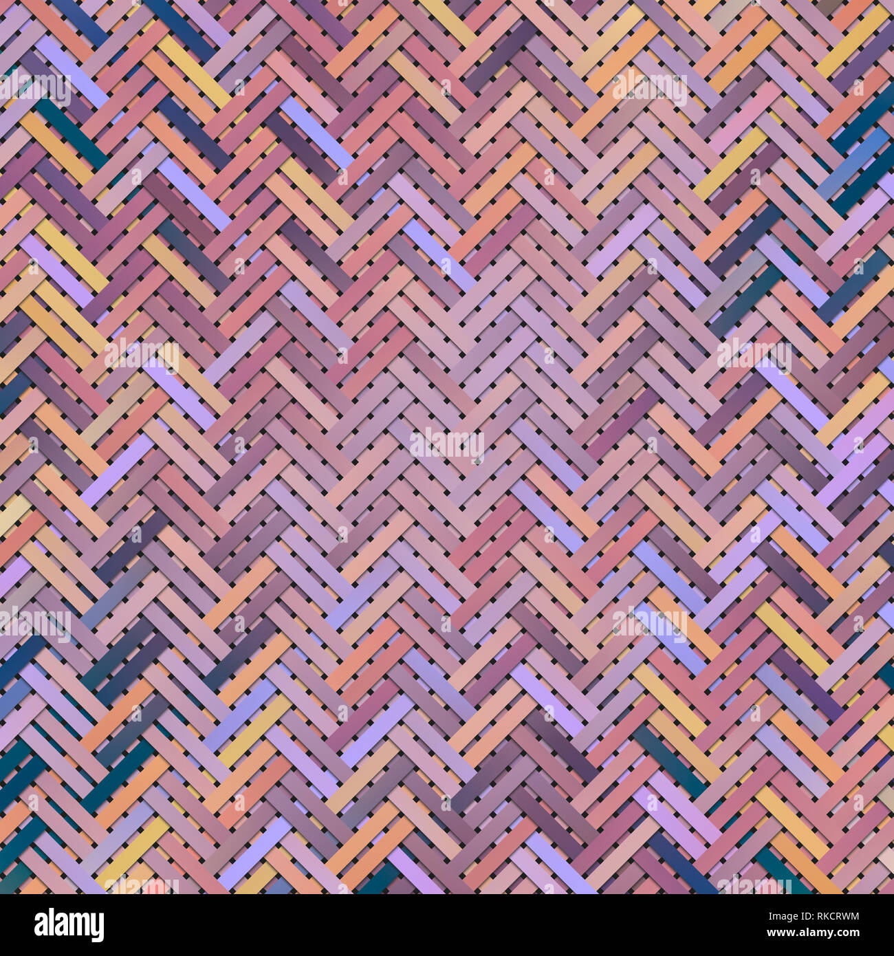 Illustrations of woven mat or rattan, virtual geometric pattern. For ...