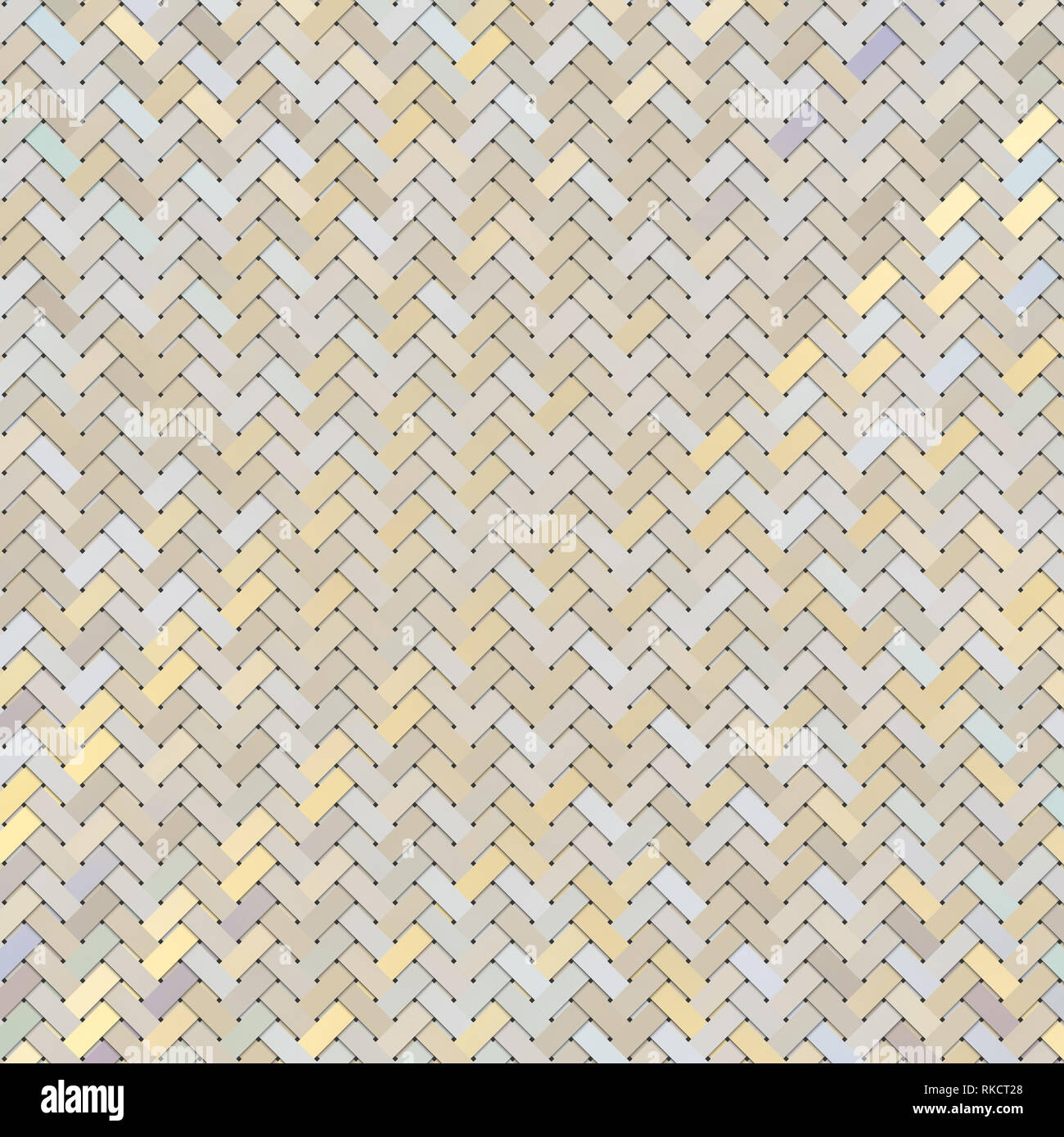 Woven mat or rattan background virtual geometric pattern, for graphic ...