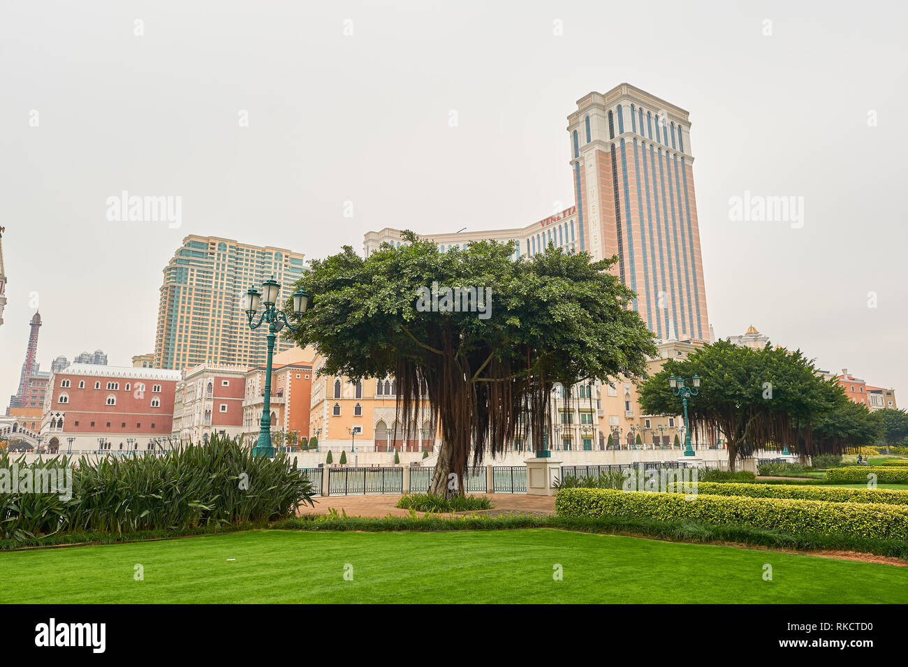 MACAO - CIRCA FEBRUARY, 2016: Macao at daytime. Macao is an autonomous ...